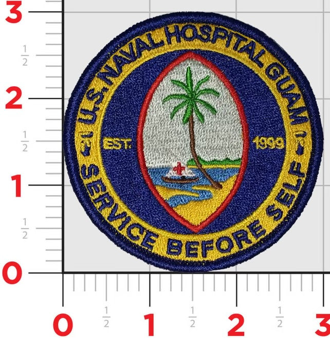 Officially Licensed US Naval Hospital Guam patch – MarinePatches.com ...