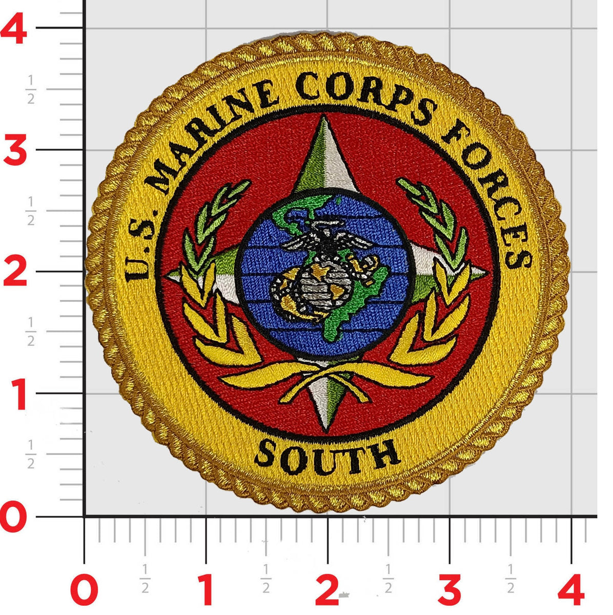 Officially Licensed MARFOR South Patch – MarinePatches.com - Custom ...