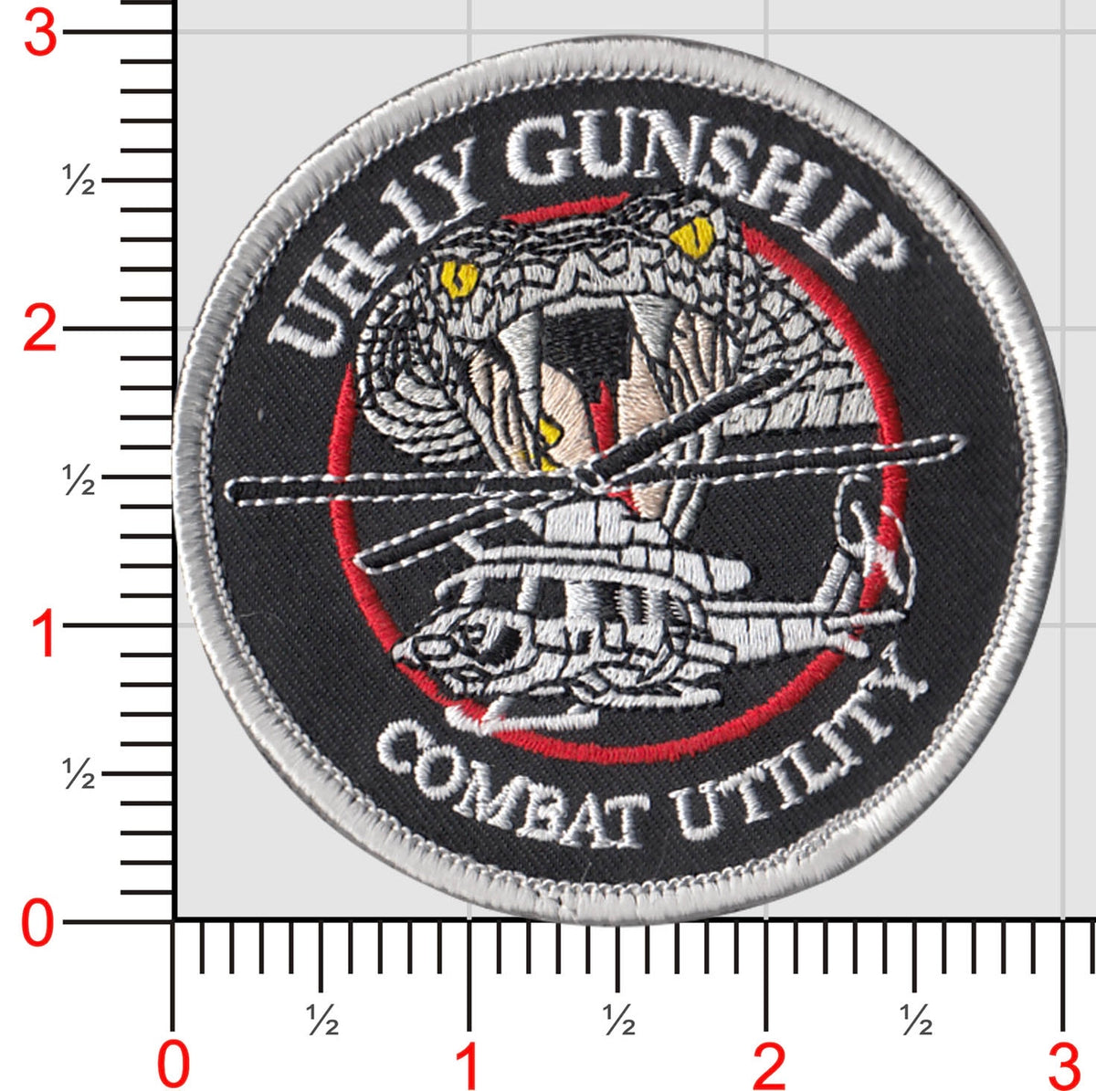 Buy UH-1Y Gunship Combat Utility P Patch | MarinePatches.com ...