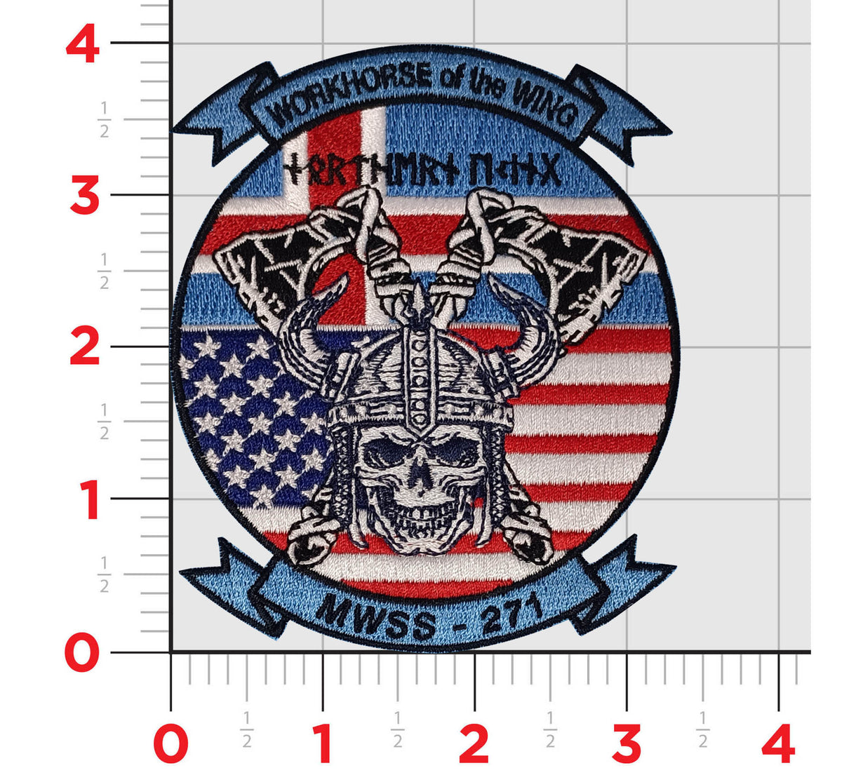 Buy Official MWSS-271 Workhorse No Patch | MarinePatches.com ...