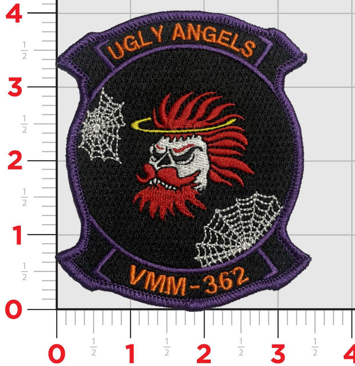 Official VMM-362 Ugly Angels Halloween Patches – MarinePatches.com ...