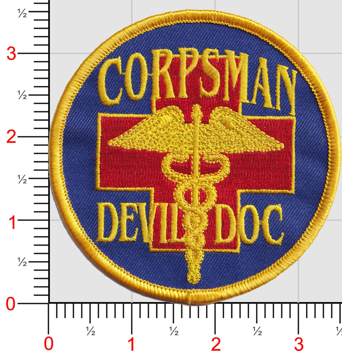 Buy Corpsman Devil Doc Patch | MarinePatches.com – MarinePatches.com ...