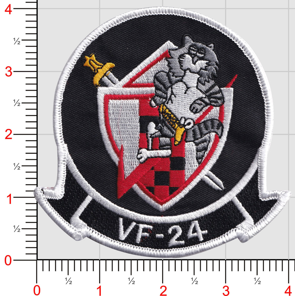 Officially Licensed US Navy VF-24 Fighting Renegades Tomcat Patch ...