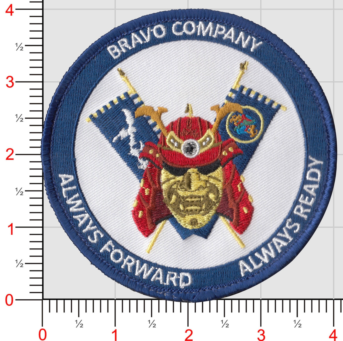 Buy Officially Licensed USMC Bravo Patch | MarinePatches.com ...