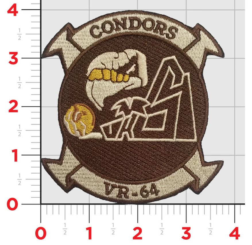 Buy Officially Licensed VR-64 Cond Patch | MarinePatches.com ...