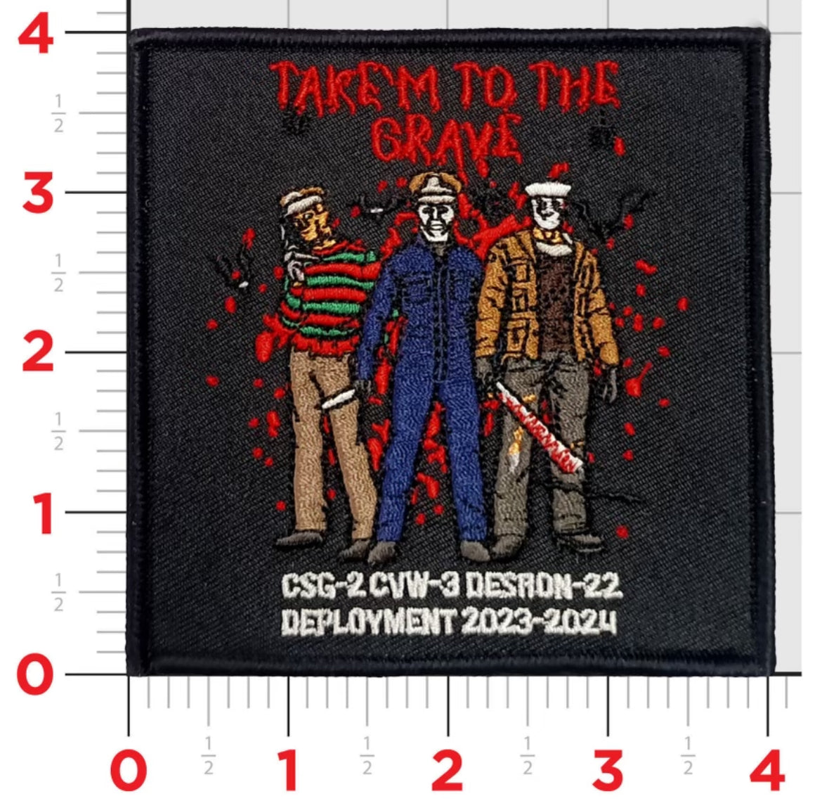 Buy Official USS Gravely DDG-107 C Patch | MarinePatches.com ...