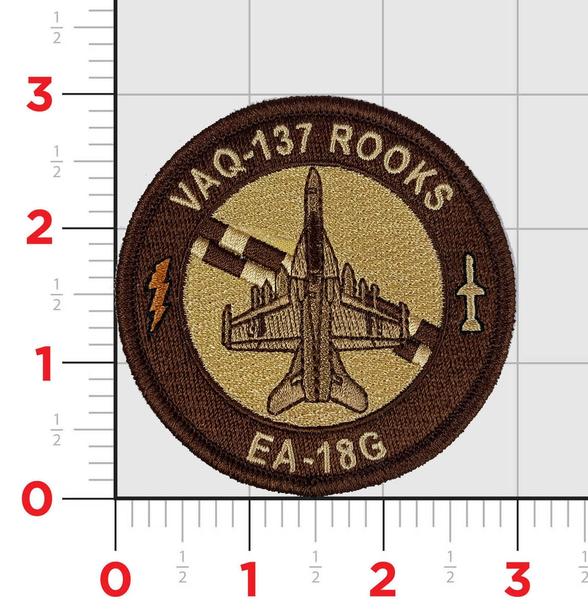Official VAQ-137 Rooks EA-18G Shoulder Patch – MarinePatches.com ...