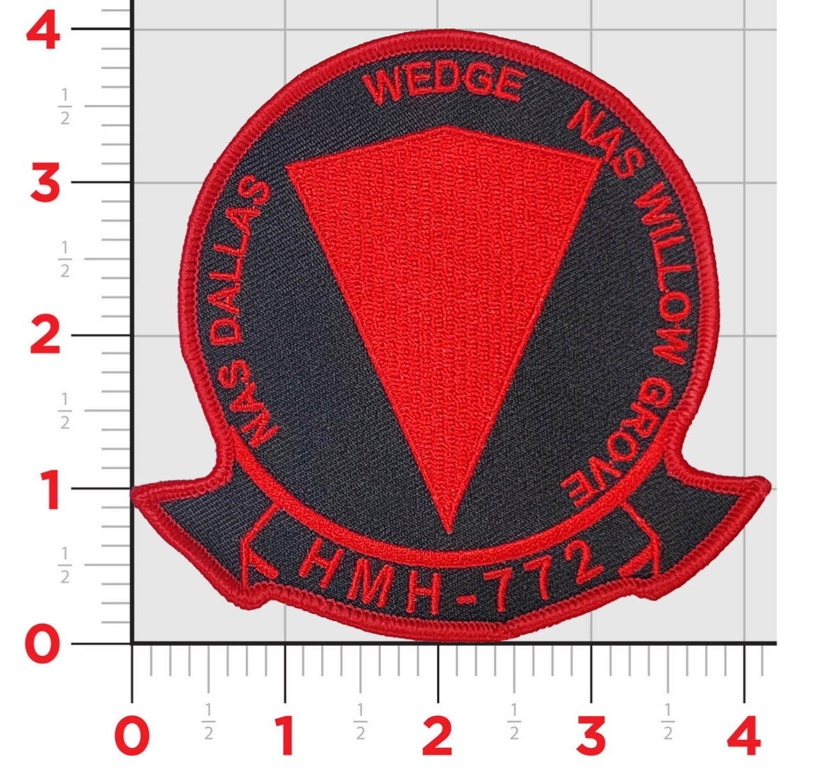 Buy Official HMH-772 Wedge Histori Patch | MarinePatches.com ...