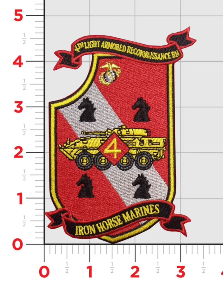 Buy Officially Licensed 4th LAR Li Patch | MarinePatches.com ...