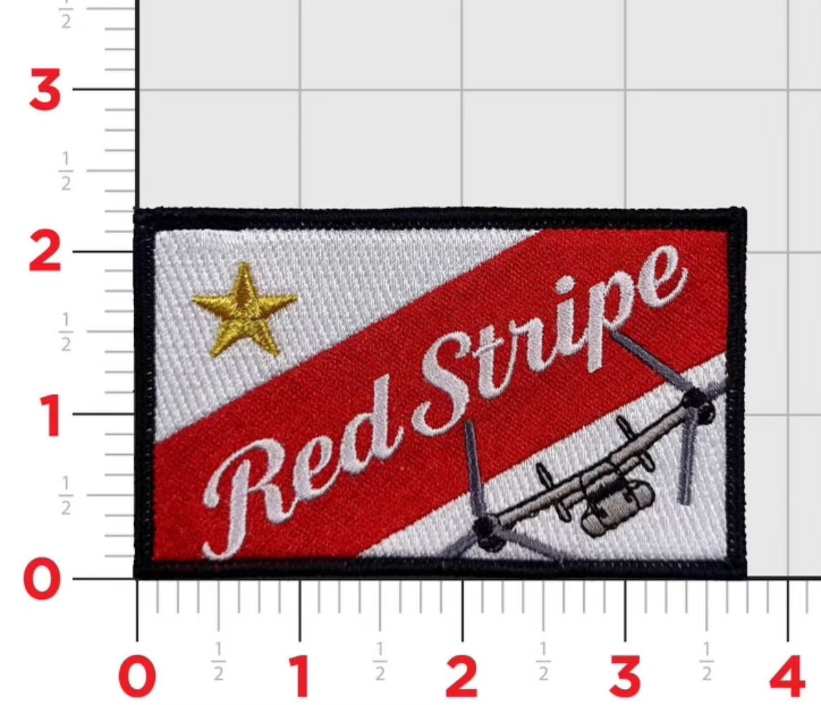 Buy Official VMMT-204 Red Stripe P Patch | MarinePatches.com ...