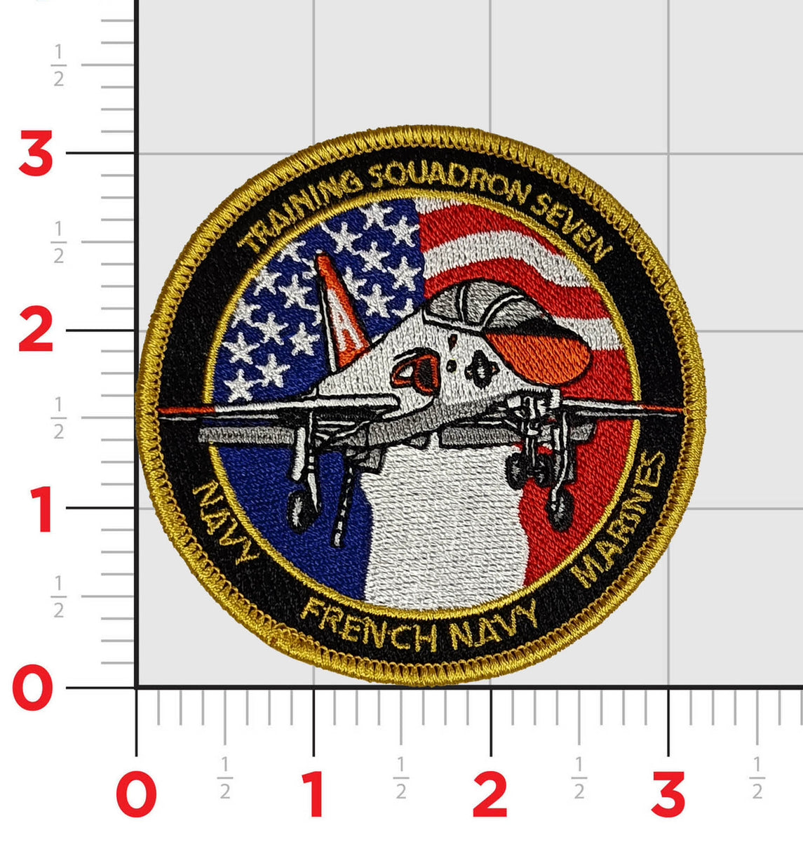 Buy Official VT-7 French Navy T-45 Patch | MarinePatches.com ...