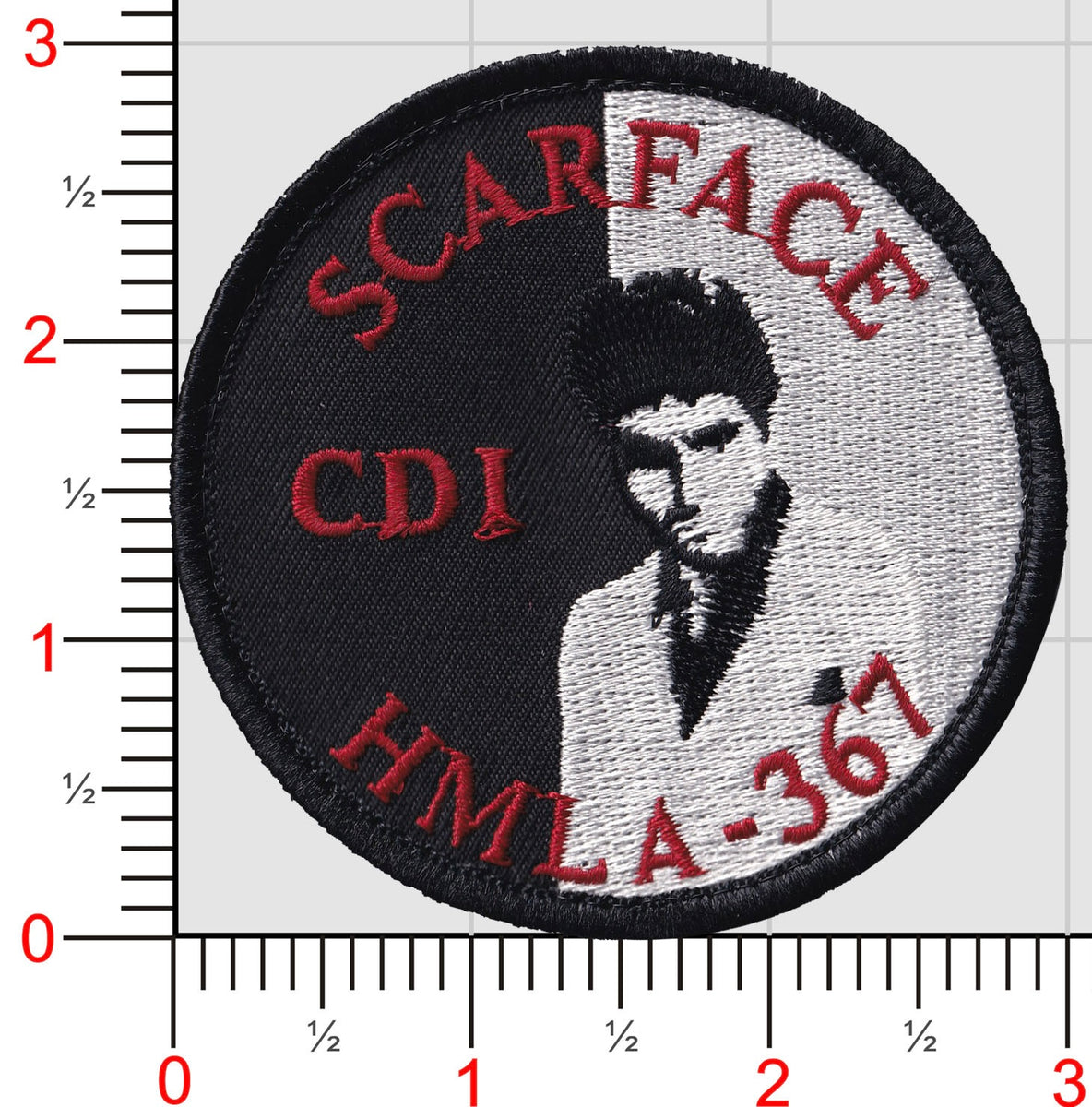 Buy HMLA-367 Scarface Flightline Q Patch | MarinePatches.com ...