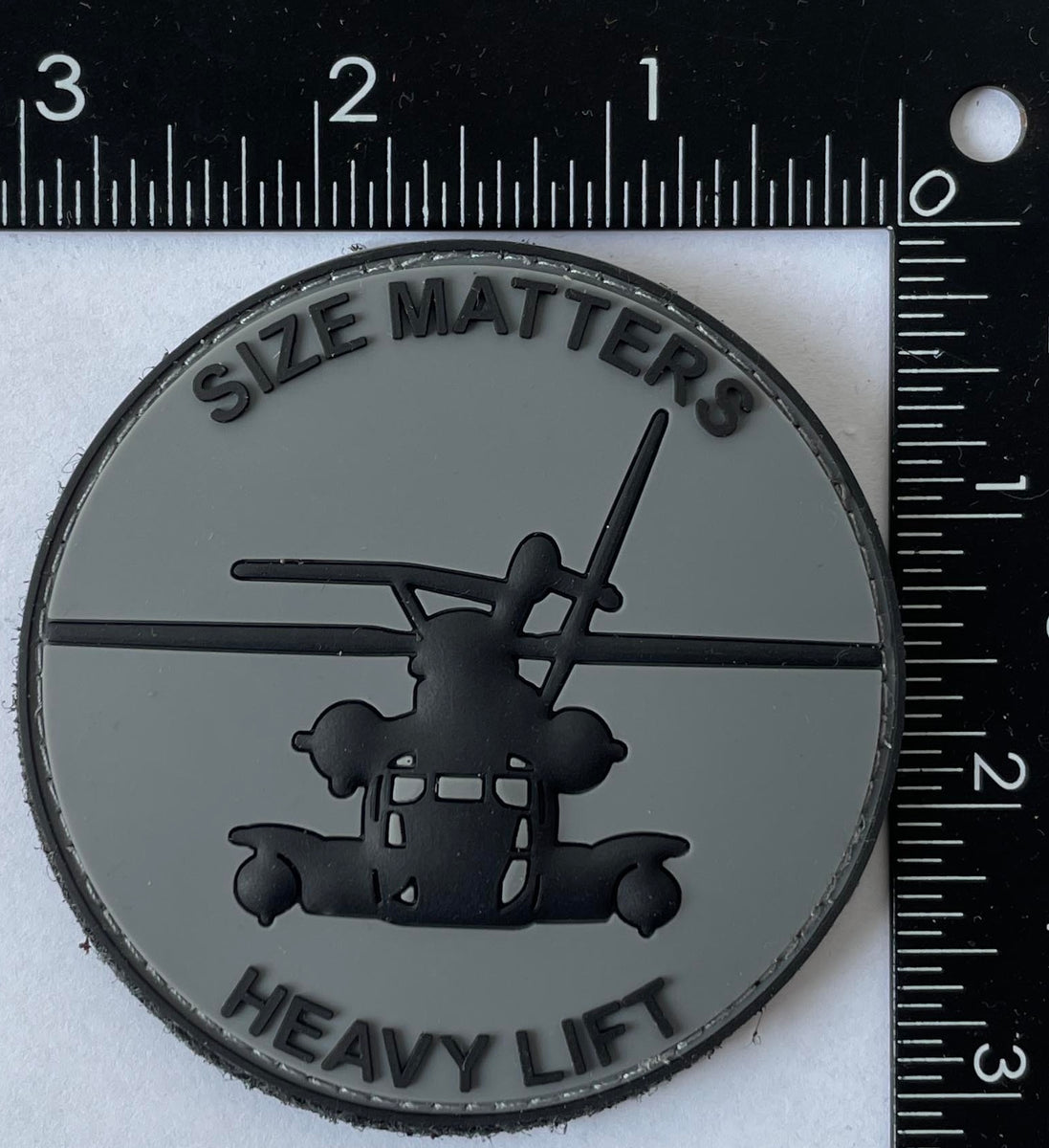 Buy CH-53 Size Matters PVC patch Patch | MarinePatches.com ...