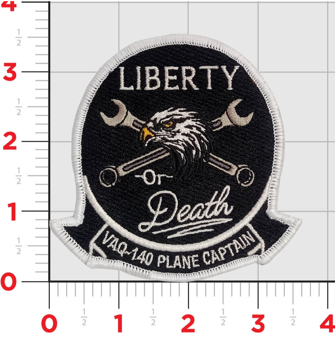 Official VAQ-140 Eagles Plane Captain Patch – MarinePatches.com ...