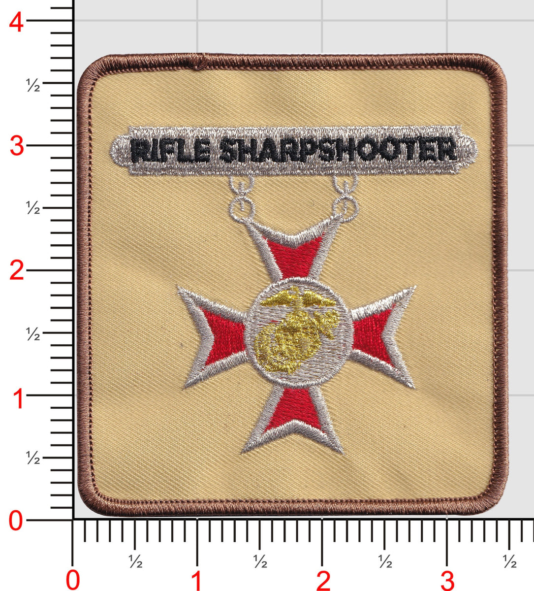 Buy Rifle Sharpshooter Patch | MarinePatches.com – MarinePatches.com ...