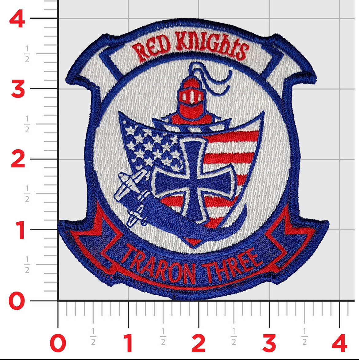 Official VT-3 Red Knights Holiday Patches – MarinePatches.com - Custom ...