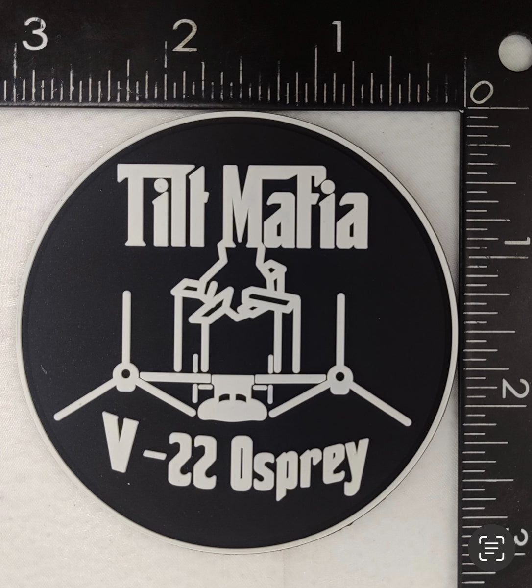 Buy V-22 Osprey Tilt Mafia PVC Pat Patch | MarinePatches.com ...
