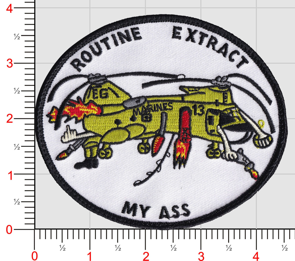 Buy HMM-263 Routine Extract My Ass Patch | MarinePatches.com ...