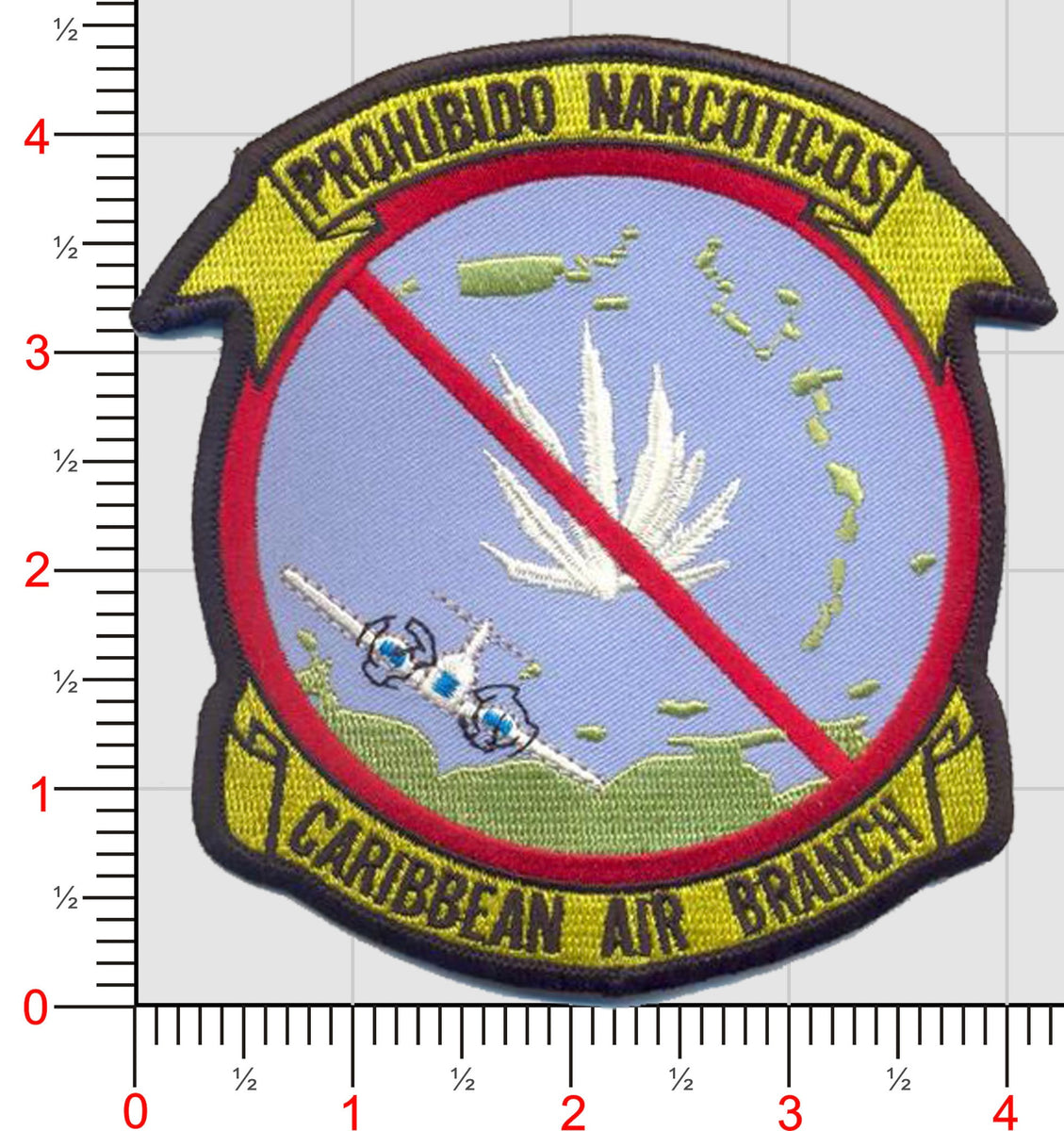 Buy Legacy US Customs, Caribbean A Patch | MarinePatches.com ...