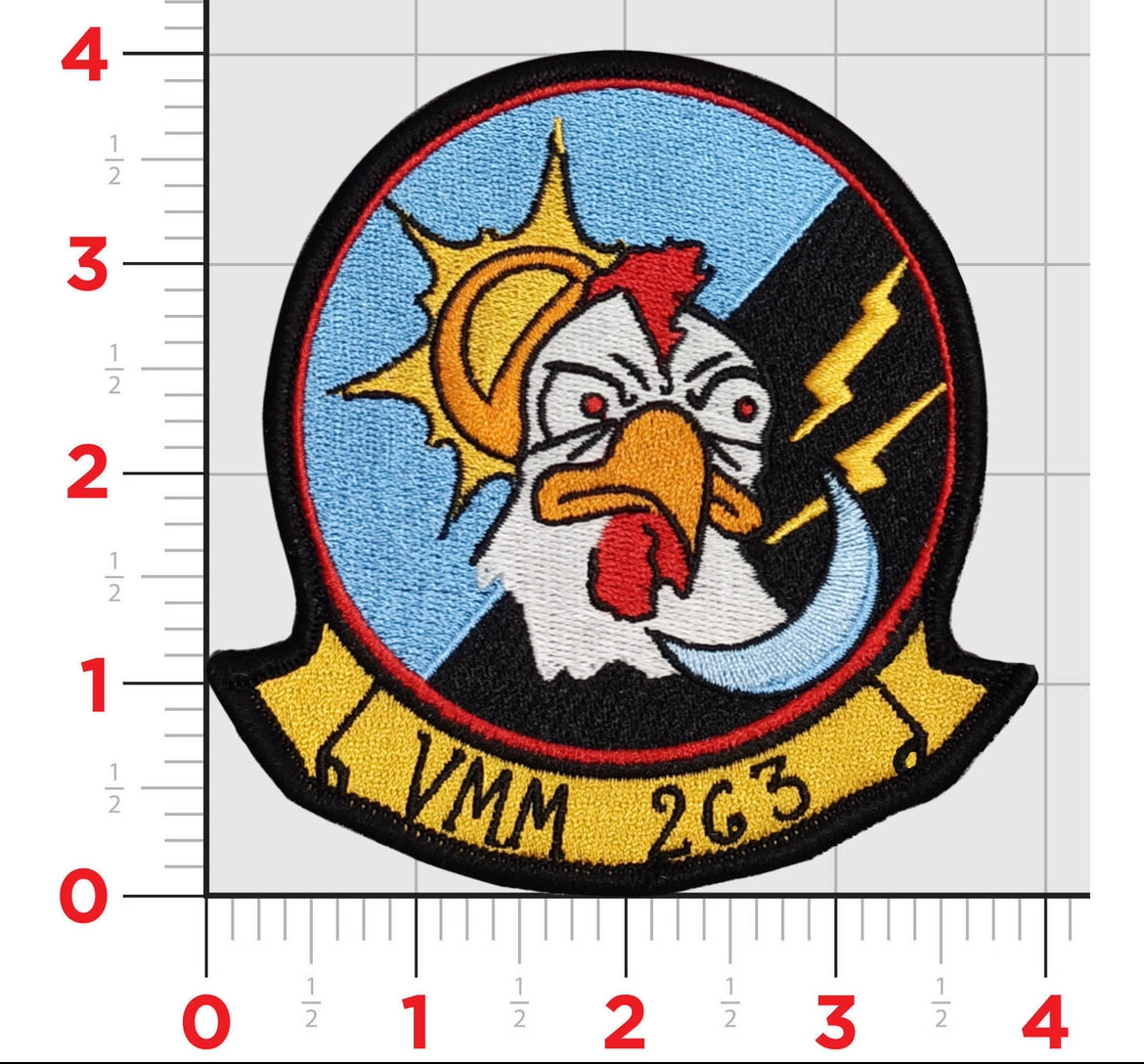 Buy Official VMM-263 Crazy Chicken Patch | MarinePatches.com ...