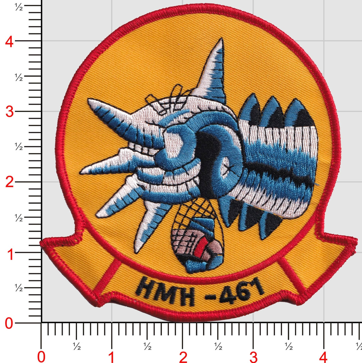 Buy Officially Licensed USMC HMH-4 Patch | MarinePatches.com ...