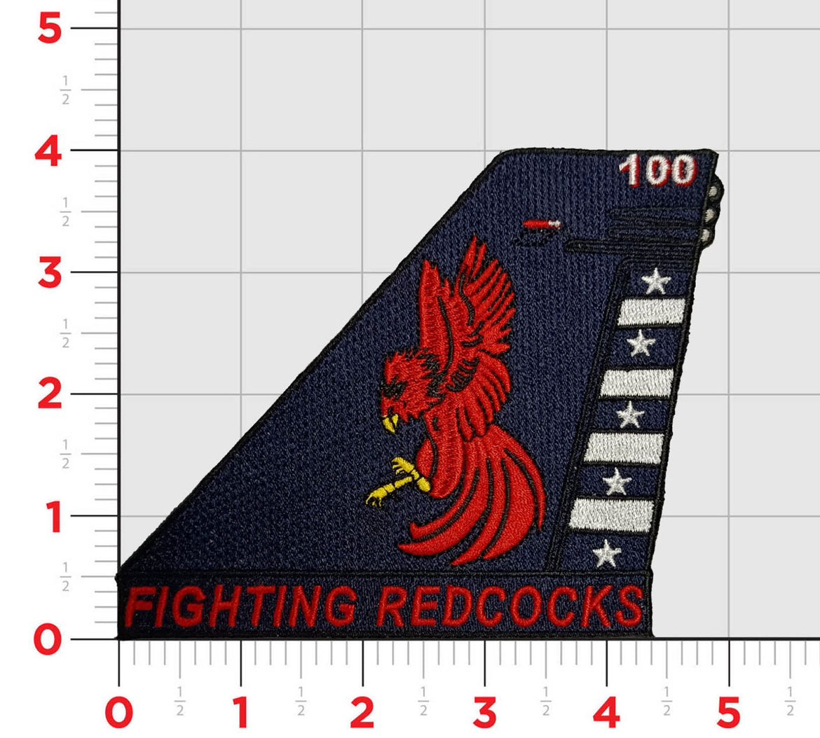 Official VFA-22 Fighting Redcocks 2024 Tail Flash Patch – MarinePatches ...