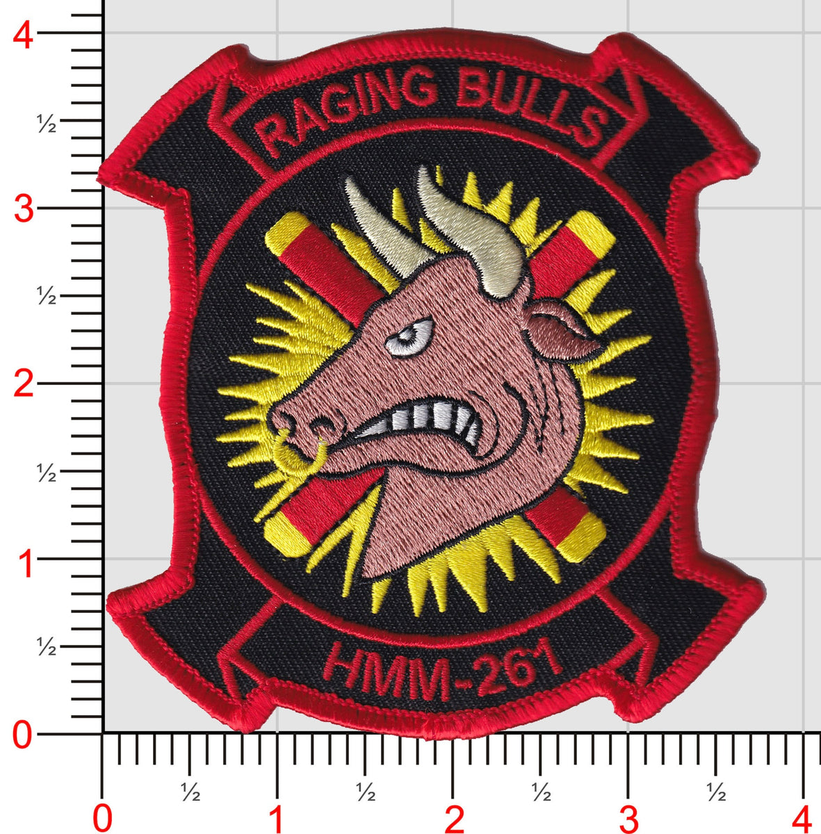 Officially Licensed USMC HMM-261 Patch – MarinePatches.com - Custom ...