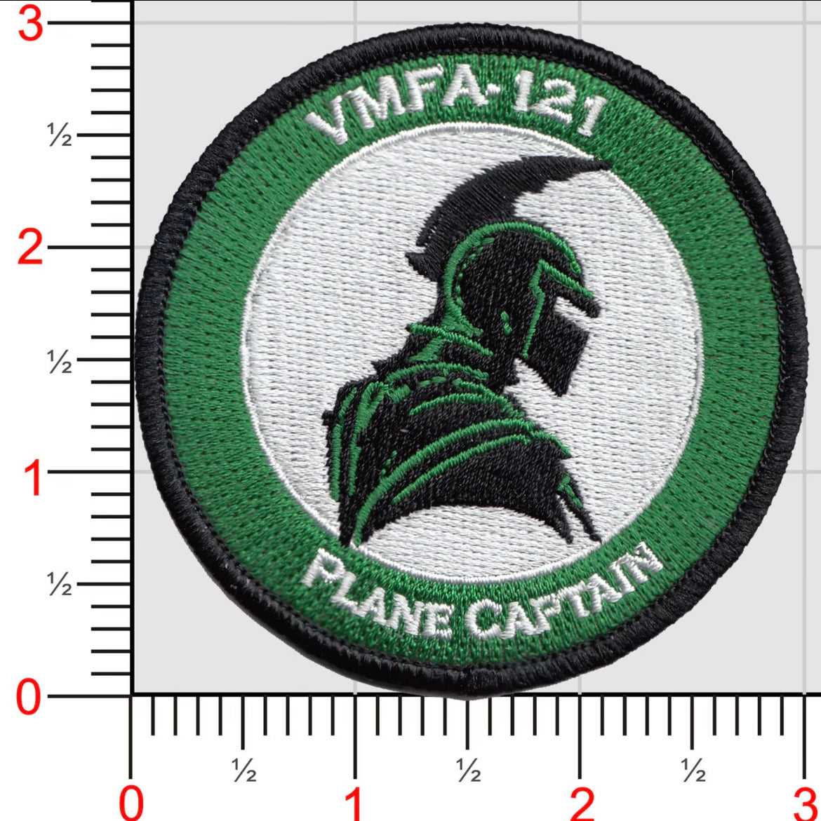 Buy Official VMFA-121 Green Knight Patch | MarinePatches.com ...