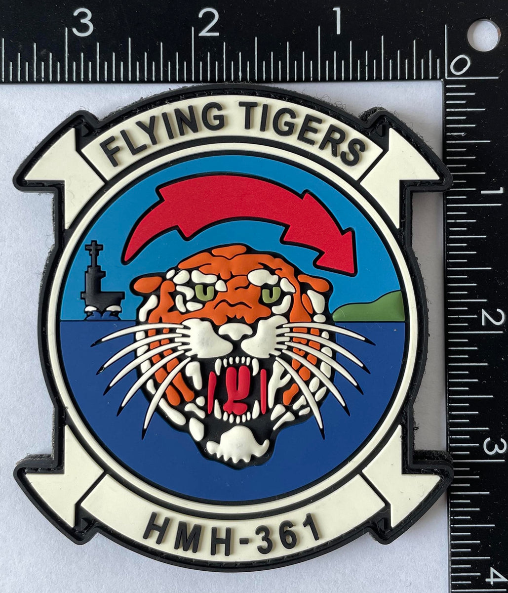 Officially Licensed HMH-361 Flying Tigers PVC Squadron Patch ...