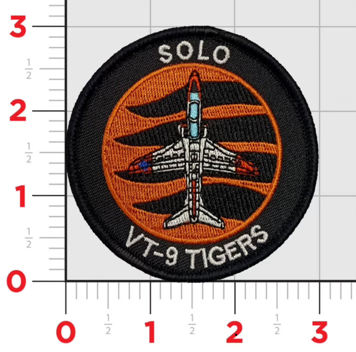 Official VT-9 Tigers Solo Shoulder Patch – MarinePatches.com - Custom ...
