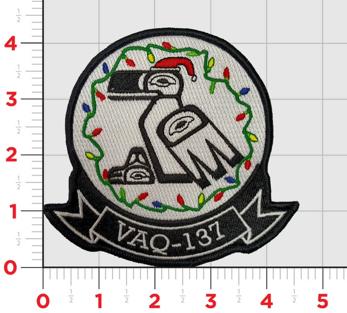 Buy Official VAQ-137 Rooks Christm Patch | MarinePatches.com ...