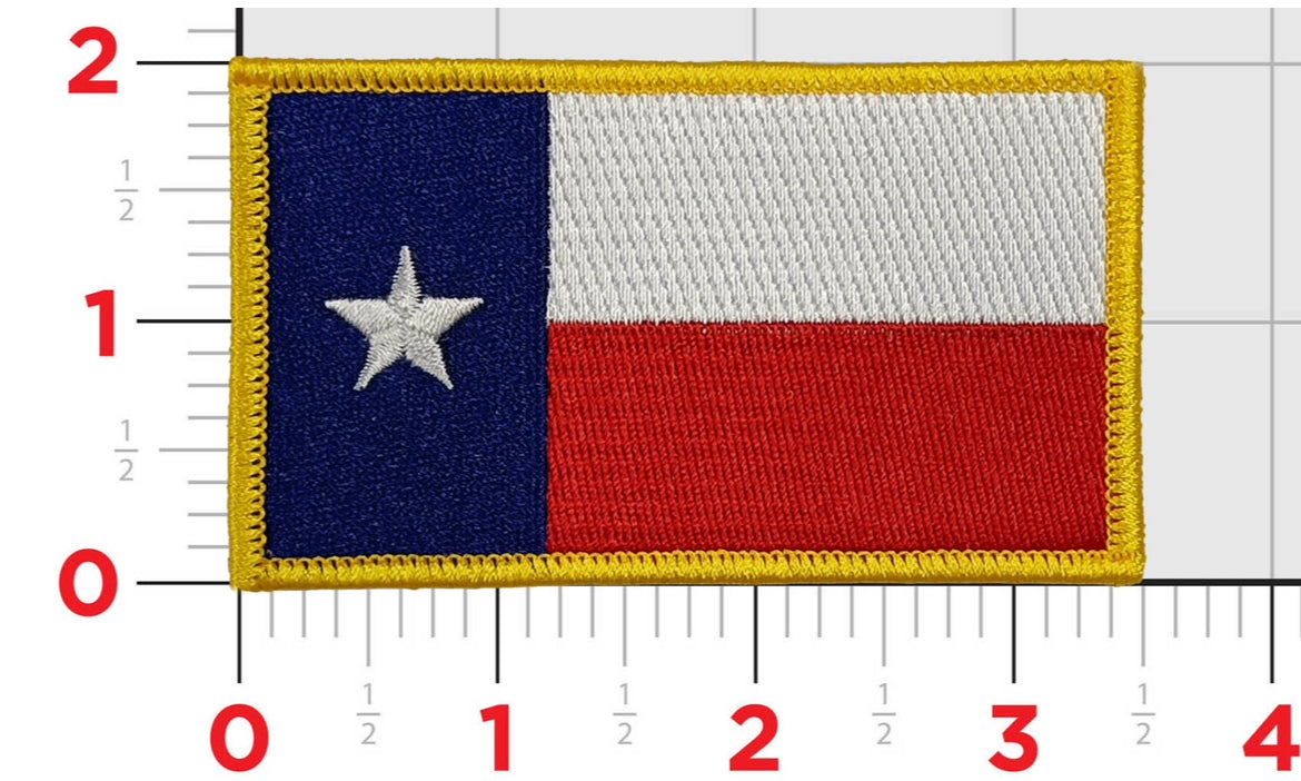 Buy Texas Flag Patch | MarinePatches.com – MarinePatches.com - Custom ...