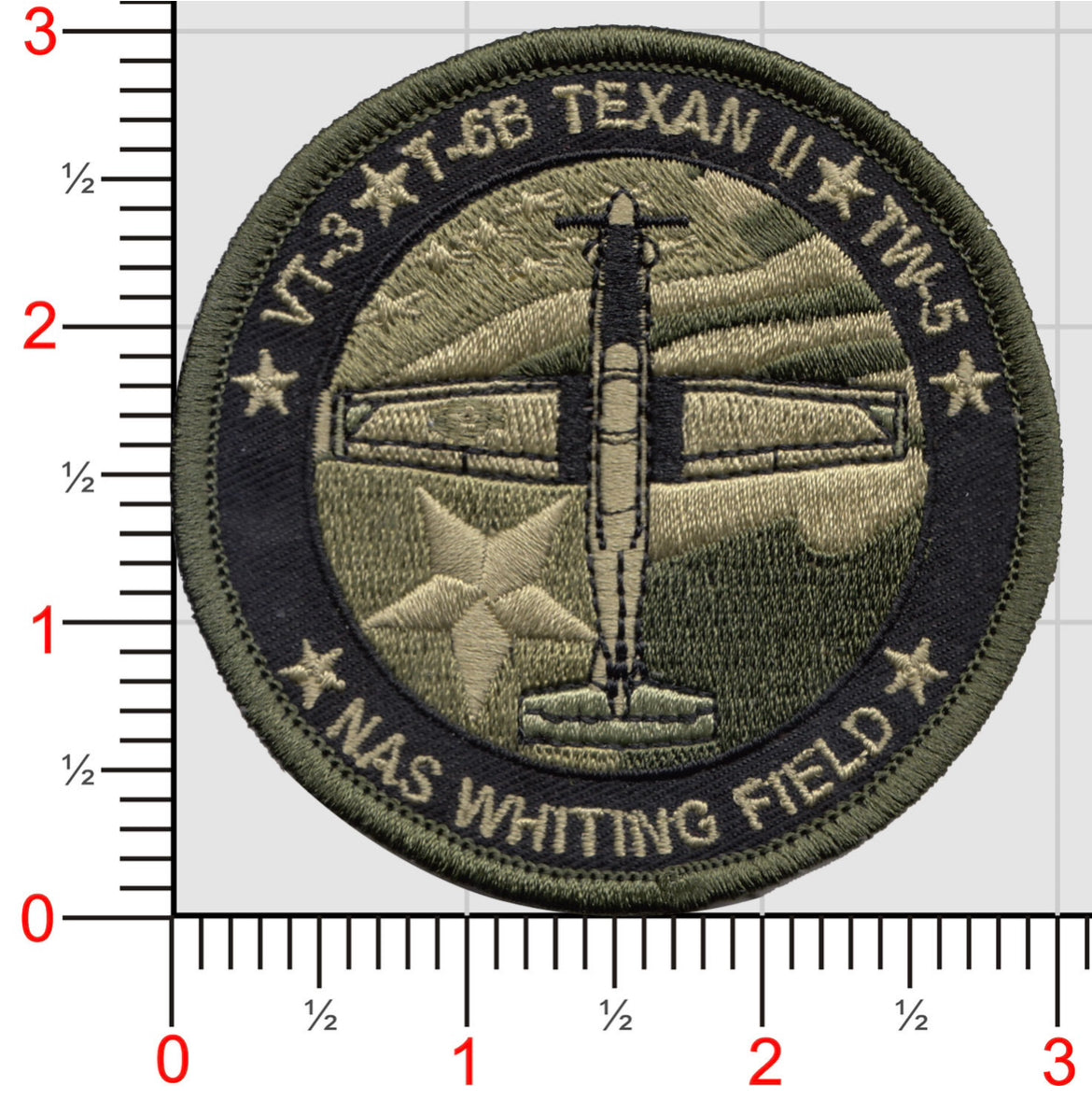 Buy Official Training Air Wing 5 T Patch | MarinePatches.com ...