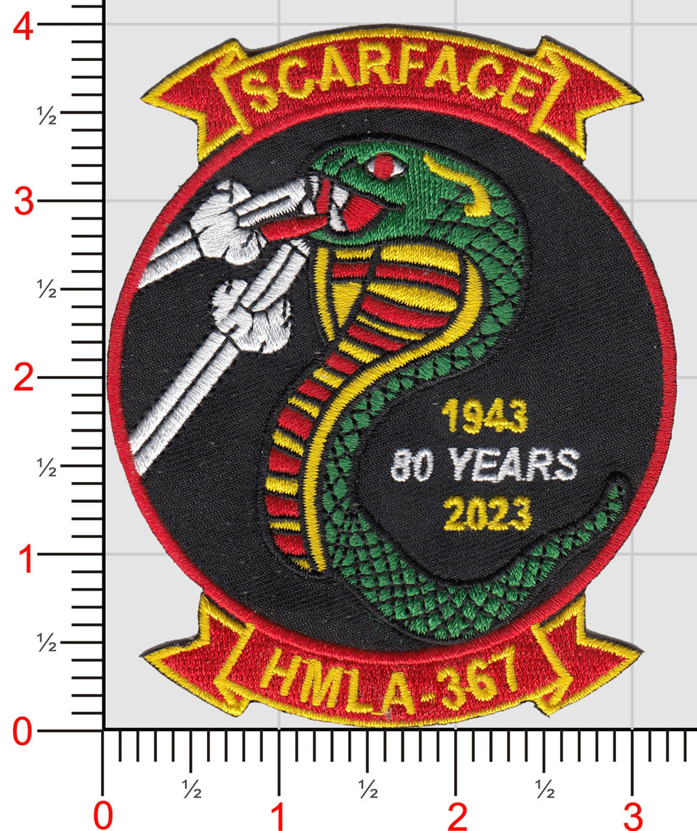 Buy Officially Licensed HMLA-367 S Patch | MarinePatches.com ...