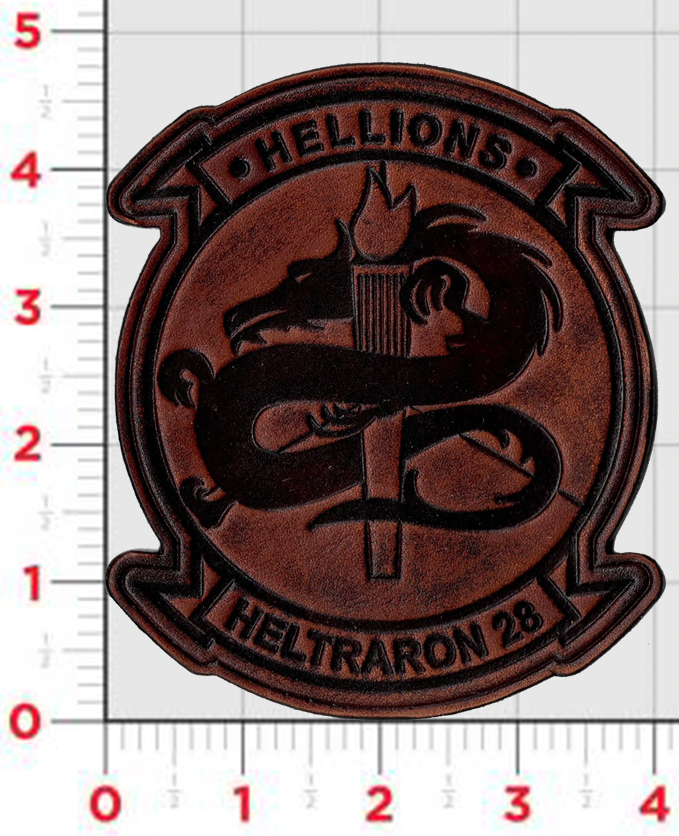 Officially Licensed US Navy HT-28 Hellions Leather Patch ...