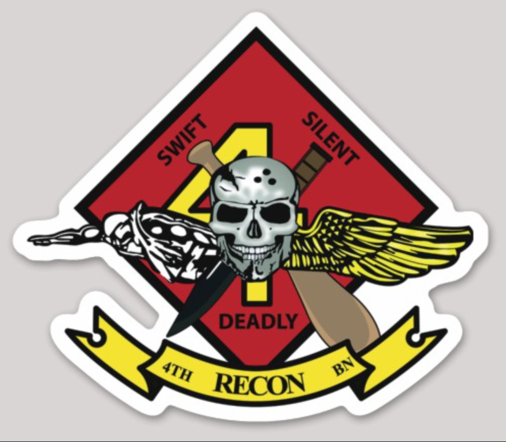 Buy Officially Licensed 4th RECON Patch | MarinePatches.com ...
