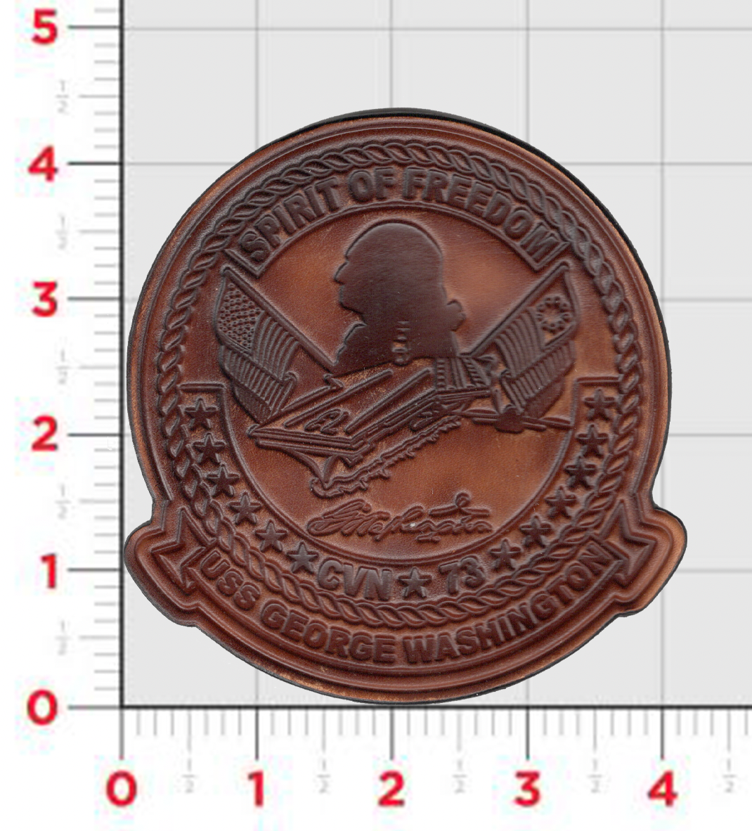 Buy Officially Licensed USS George Patch | MarinePatches.com ...