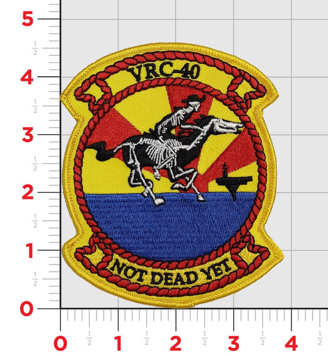 Buy Official VRC-40 Rawhides Not D Patch | MarinePatches.com ...