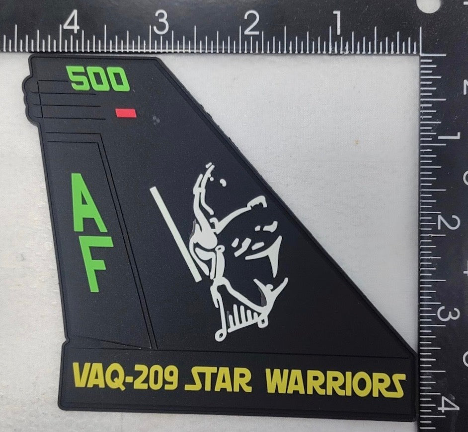 Official VAQ-209 Star Warriors PVC Glow Patch – MarinePatches.com ...