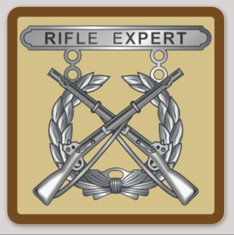 Buy Official Rifle Expert Shooting Patch | MarinePatches.com ...
