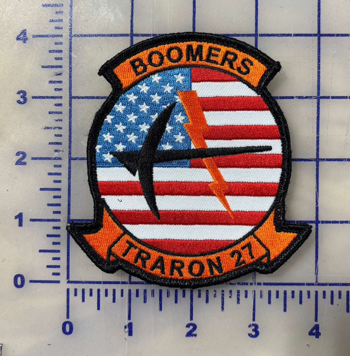 Official VT-27 Boomers 4th of July Patches Patch | | MP – MarinePatches ...