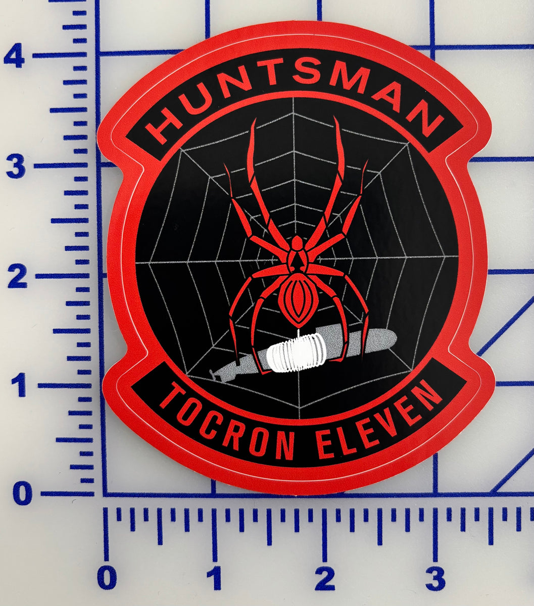 Officially Licensed US Navy TOCRON-11 Huntsman Sticker – MarinePatches ...