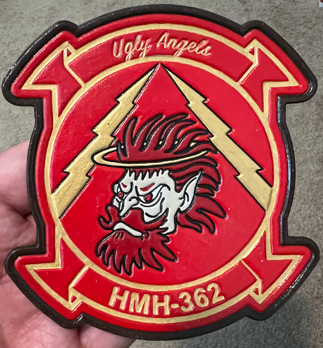 Officially Licensed HMH-362 Ugly Angels Leather 1996 Patches ...