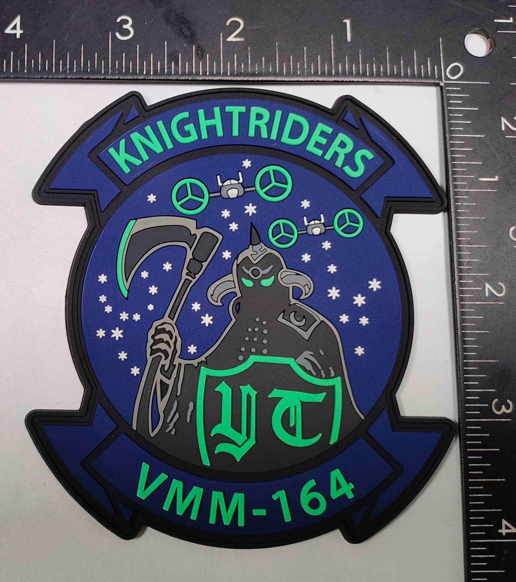 Buy Official VMM-164 Knightriders Patch | MarinePatches.com ...