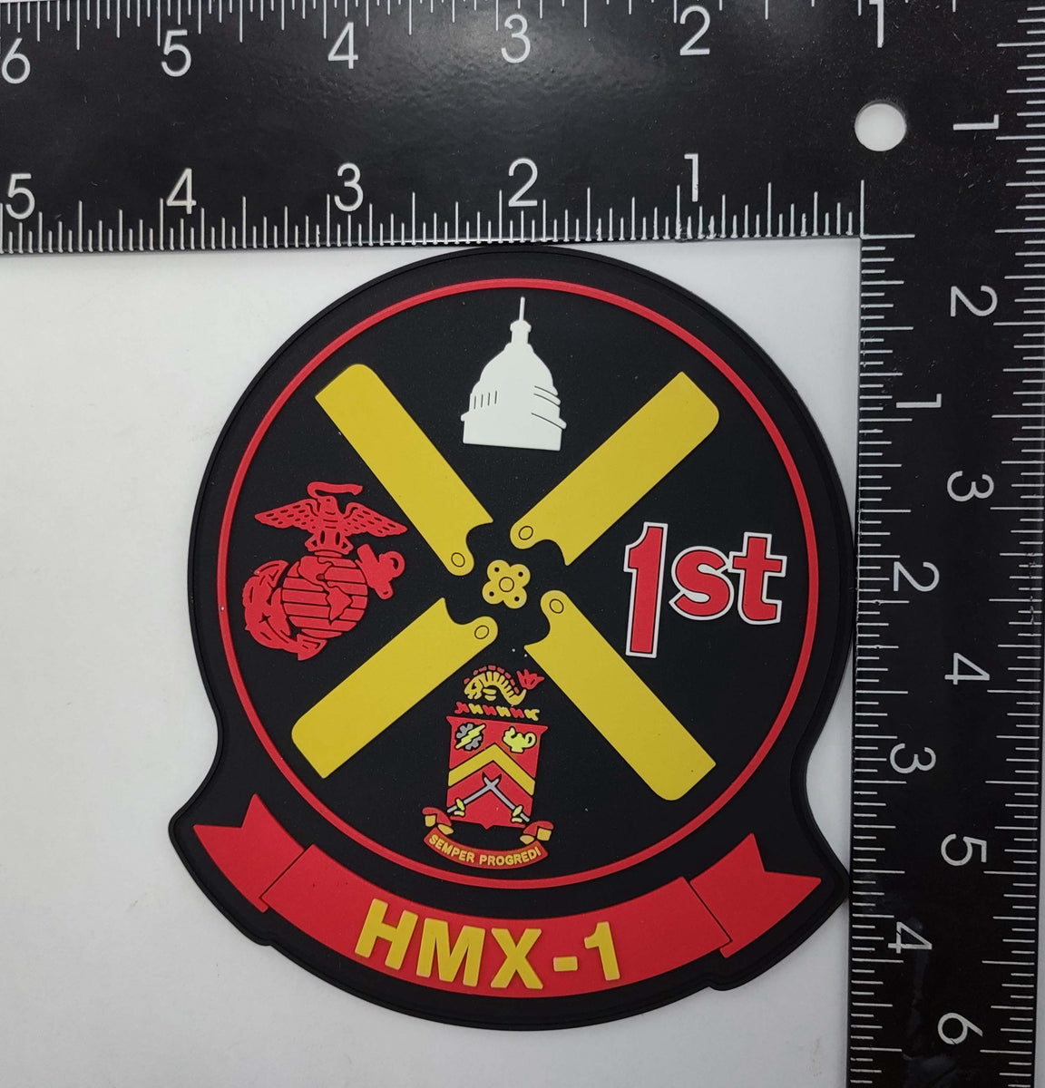 Buy Officially Licensed HMX-1 PVC Patch | MarinePatches.com ...