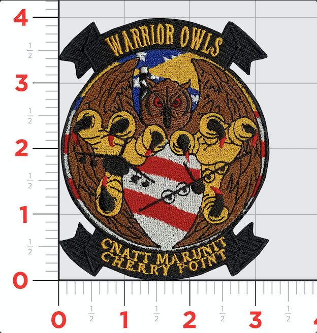 Buy Officially Licensed CNATT Cher Patch | MarinePatches.com ...