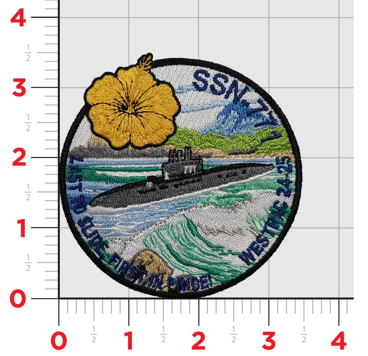 Buy Official SSN-771 USS Columbia Patch | MarinePatches.com ...
