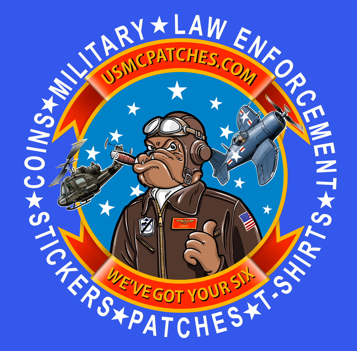 Buy ! Baseline Embroidered SINGLE Patch | MarinePatches.com ...