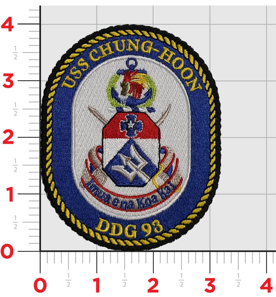Buy Officially Licensed USS Chung- Patch | MarinePatches.com ...
