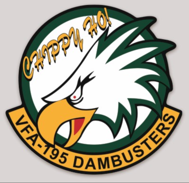 Buy Official VFA-195 Dambusters Ch Patch | MarinePatches.com ...